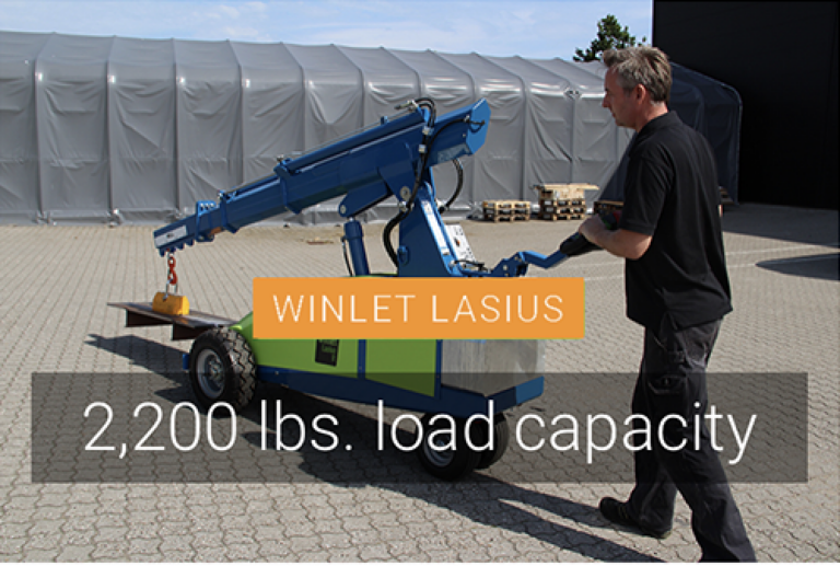 Winlet Glass Handling Lifts - Lift up to 2200 lbs.