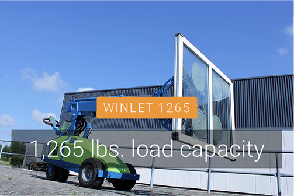 Winlet Glass Handling Lifts - Lift up to 2200 lbs.