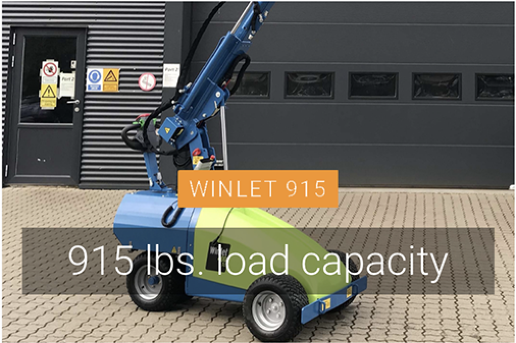 Winlet Glass Handling Lifts - Lift up to 2200 lbs.